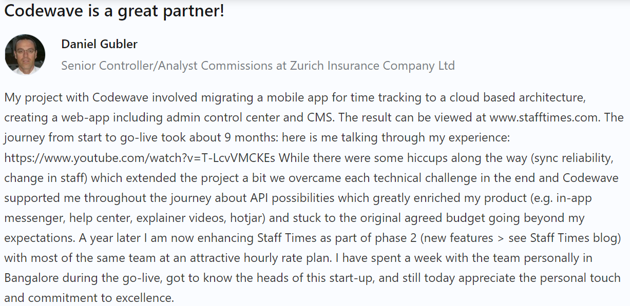 Codewave Is One Of The Most In Demand Firms On Goodfirms